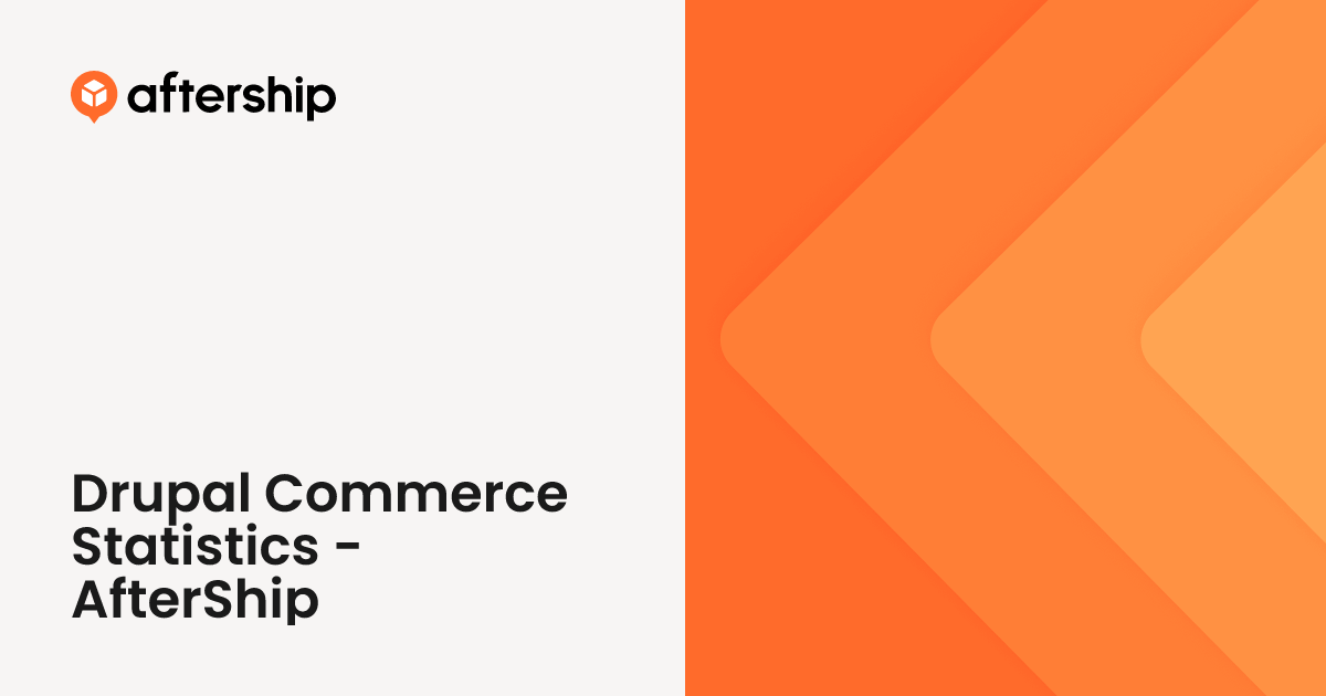 Drupal Commerce Statistics - AfterShip